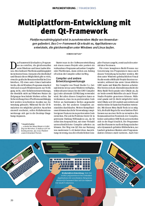 Multiplattform-Entwicklung mit dem Qt-Framework
