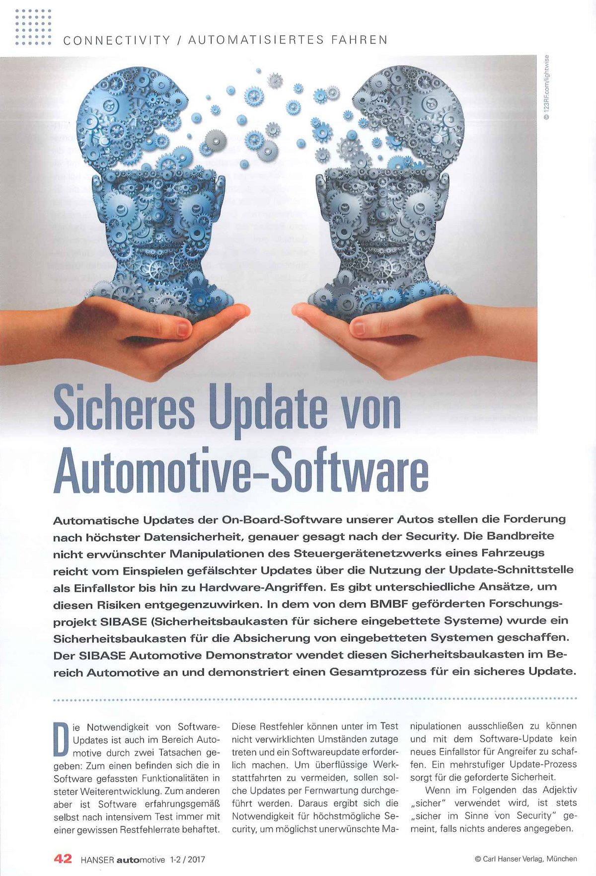 Sicheres Update von Automotive-Software