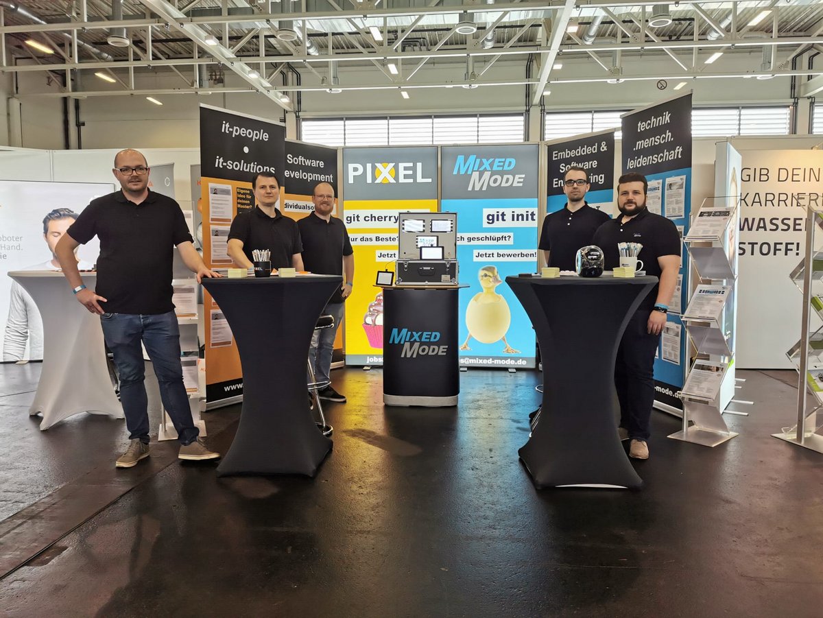 Wir sind heute auf der Pyramid in Augsburg!